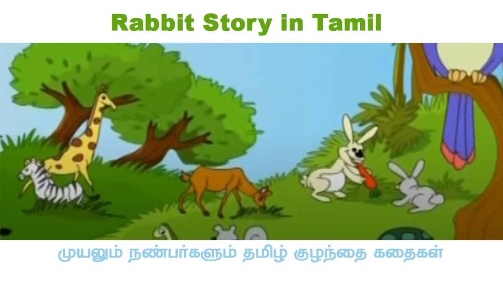 Rabbit Story in Tamil - முயலும் நண்பர்களும் - Tamil Moral Story - தமிழ் ...