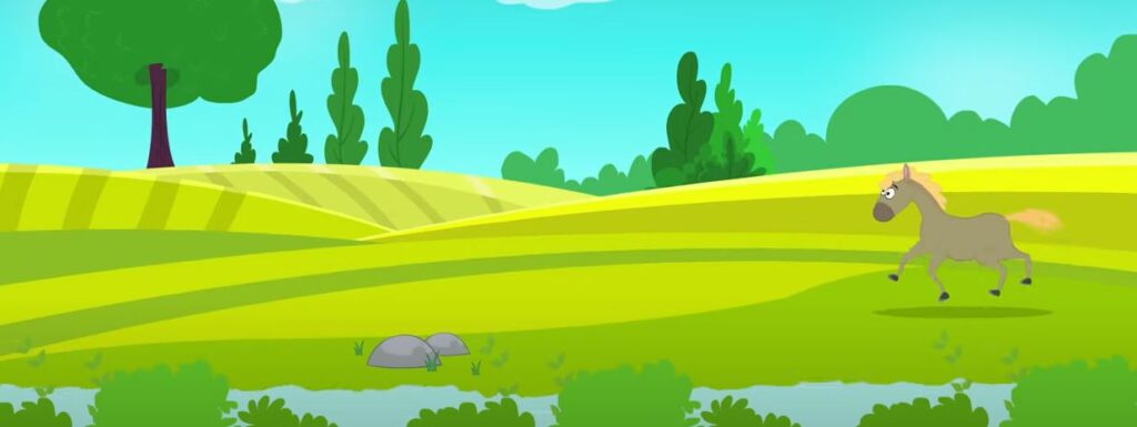 The horse and the snail moral story-குதிரையும் புத்திசாலி நத்தையும் ...