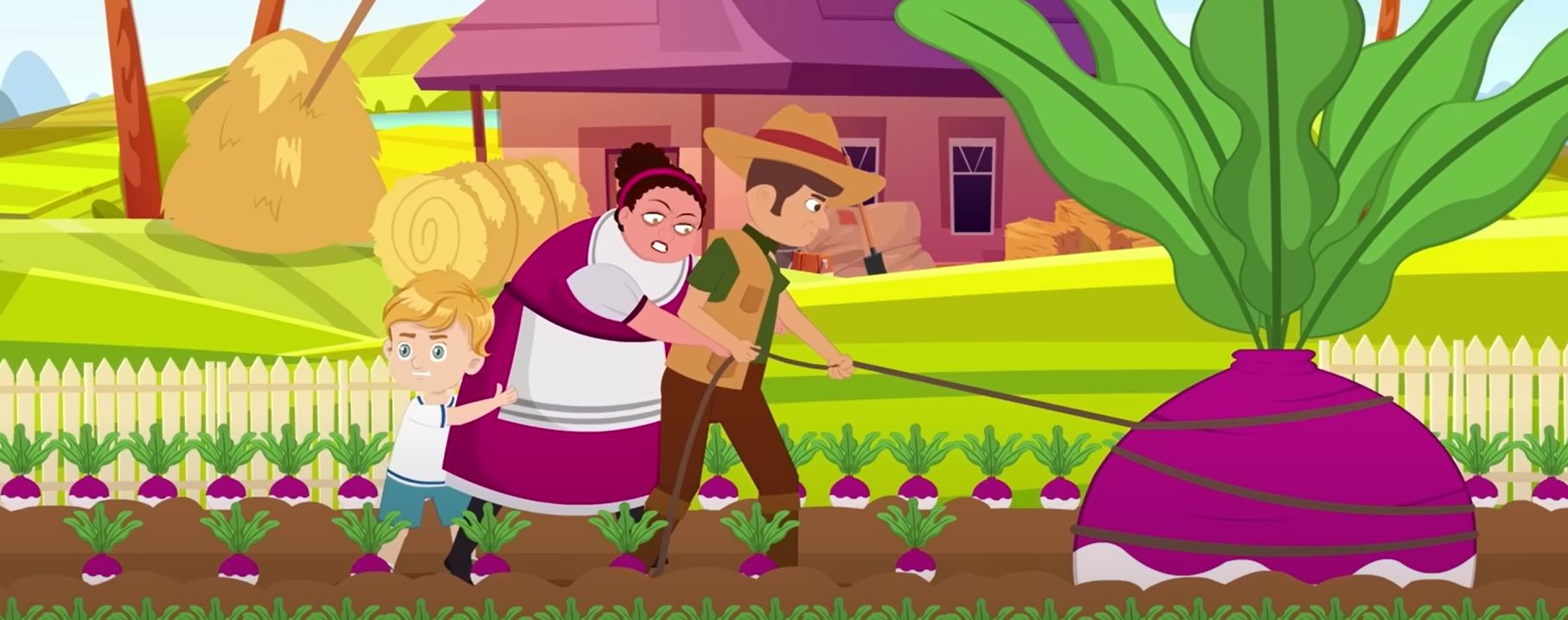 THE ENORMOUS TURNIP -KIDS MORAL STORIES-BEDTIME STORIES - தமிழ் குழந்தை ...