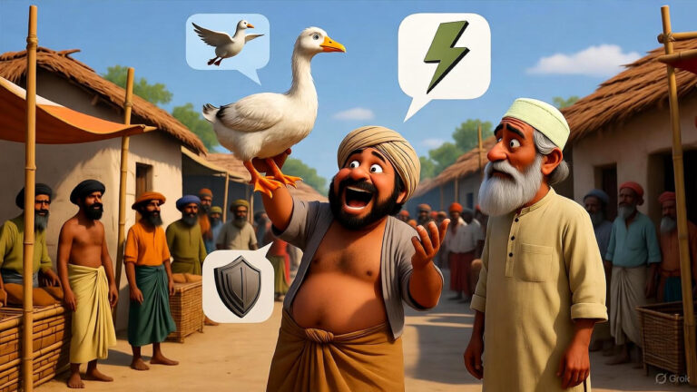 Good Goose, Bad Goose - நல்ல வாத்து முல்லா கதைகள் - தமிழ் குழந்தை கதைகள்