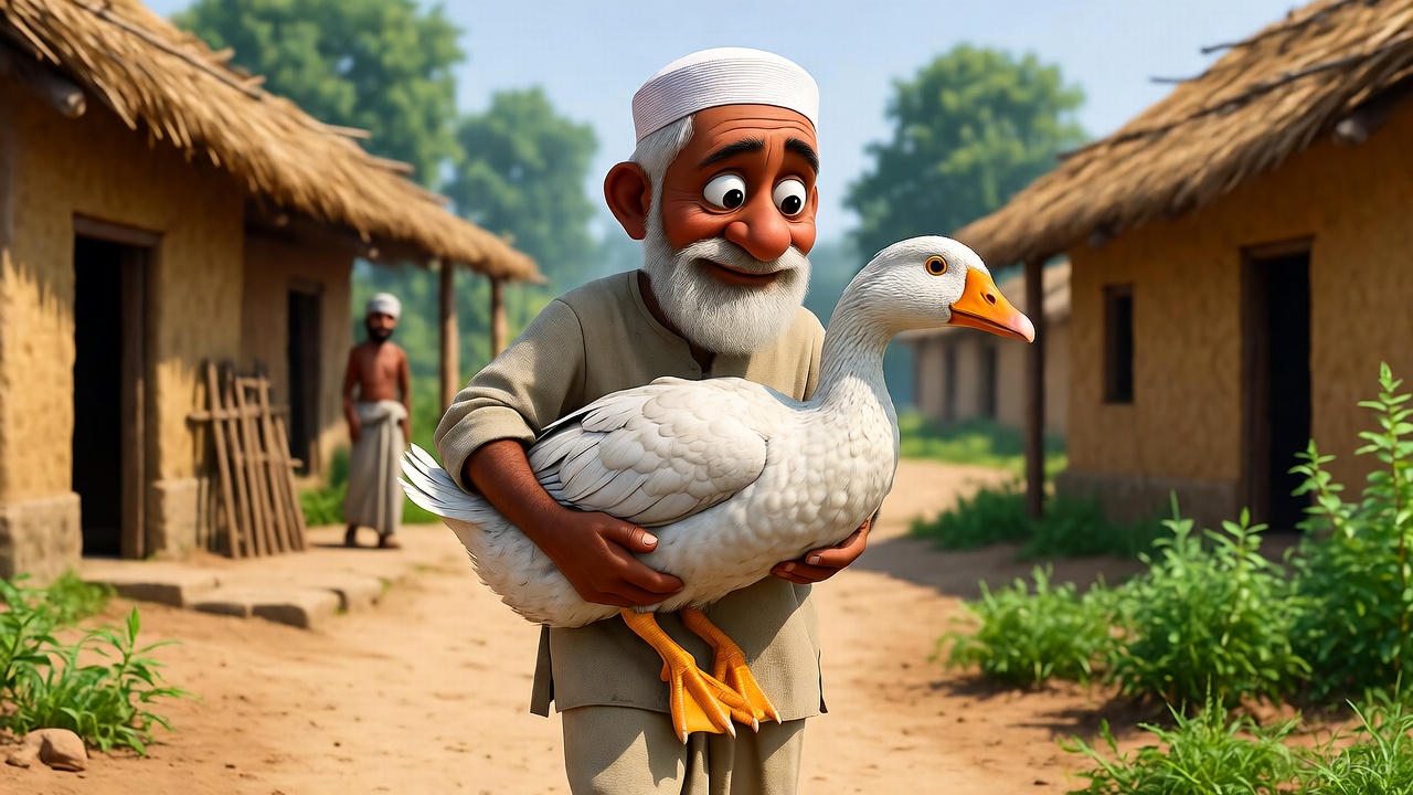 Good Goose, Bad Goose - நல்ல வாத்து முல்லா கதைகள் - தமிழ் குழந்தை கதைகள்