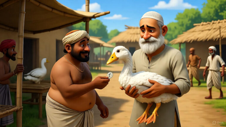 Good Goose, Bad Goose - நல்ல வாத்து முல்லா கதைகள் - தமிழ் குழந்தை கதைகள்
