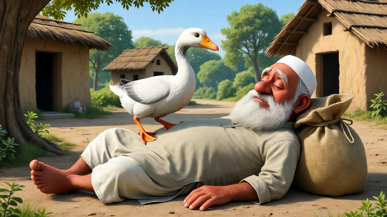 Good Goose, Bad Goose - நல்ல வாத்து முல்லா கதைகள் - தமிழ் குழந்தை கதைகள்